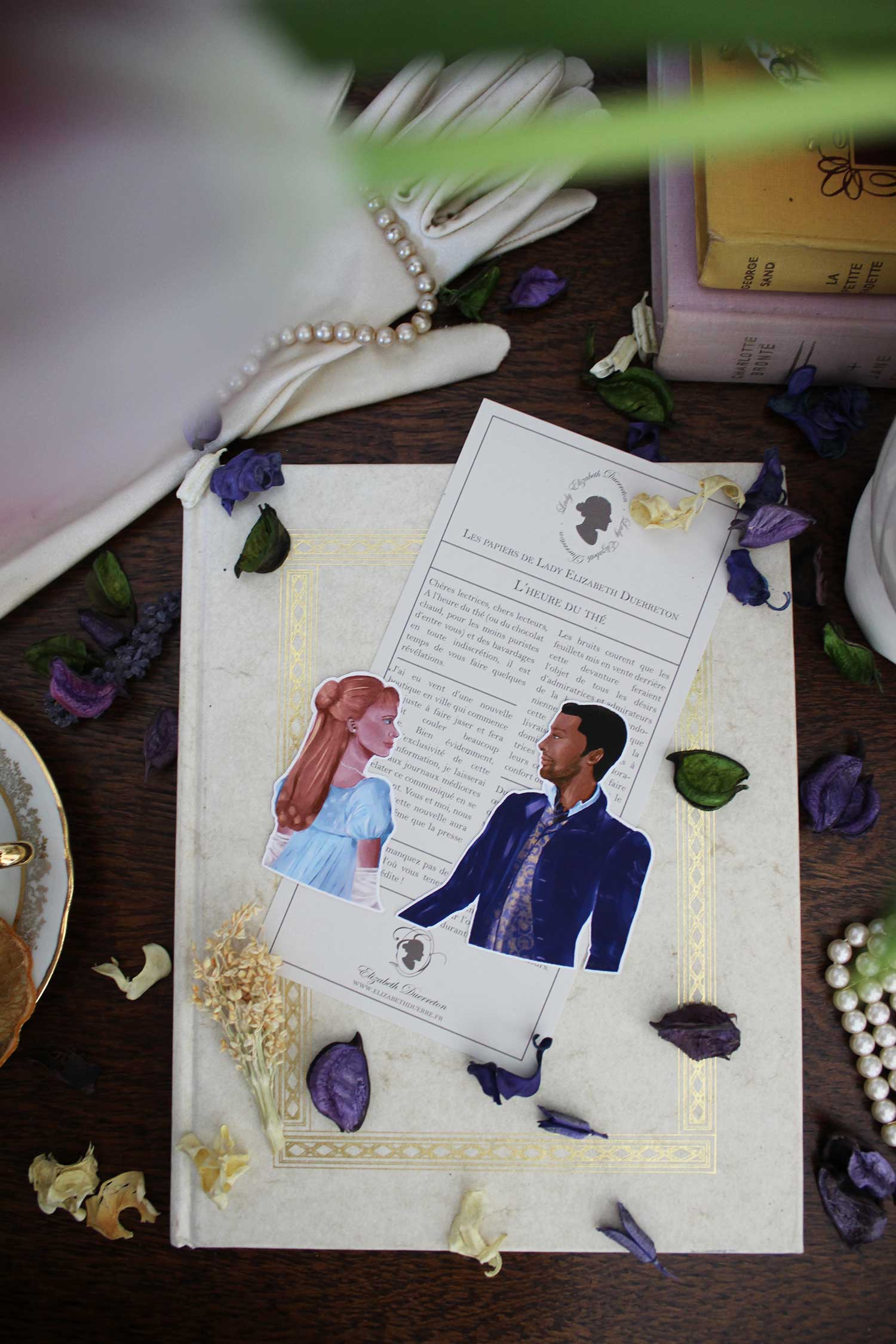 Stickers Daphne et Simon – Le Duc et la Duchesse - Elizabeth Duerre